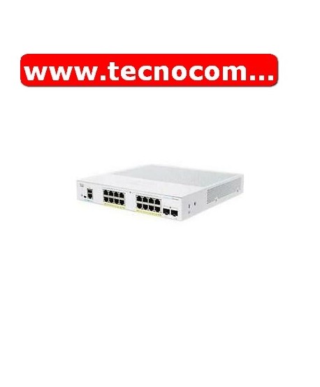 Swtich Cisco Sb cbs350-16fp-2g-na cbs350 managed 16-port ge full poe ...