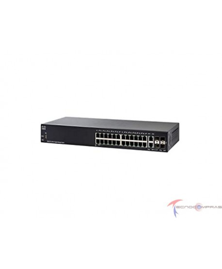 Swtich Cisco Sb SG350-28-K9-NA Cisco SG350-28 28-port Gigabit Managed ...