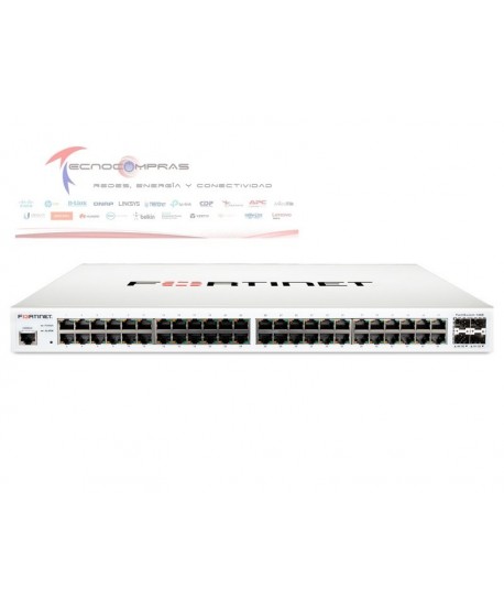 Switch FORTINET FS-548D-FPOE FortiSwitch 548D FPOE Capa 2 3 Controlador ...