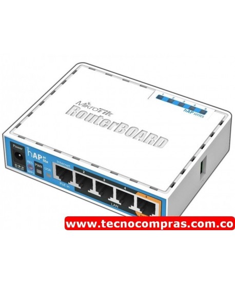 Routers MIKROTIK RB952Ui-5ac2nD Mikrotik hAP ac lite Modelo RB952Ui ...